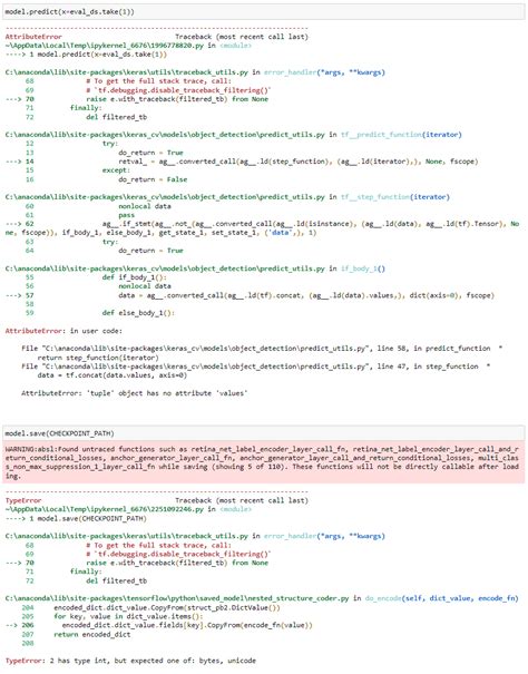 Kerascv Cannot Save Model From Modelsavepath · Issue 247 · Keras
