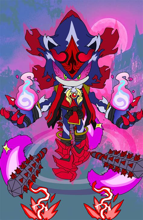 Oni Mephiles The Edgelord By Dripptide On Deviantart