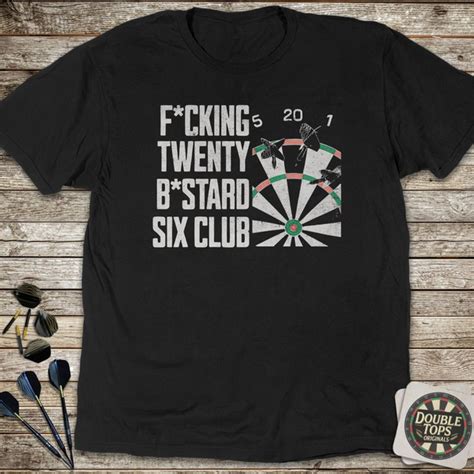 Fcking Twenty Bstard Six Club T Shirt Double Tops Originals