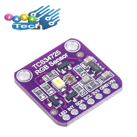 Sensor Warna Rgb Tcs34725 Colour Sensore Module Compatible Arduino