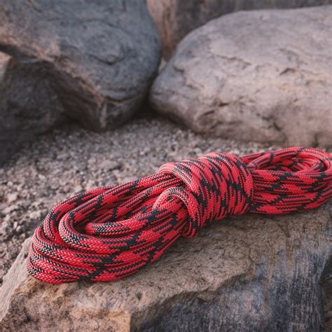 Climbing Cord Texture Red Poliigon