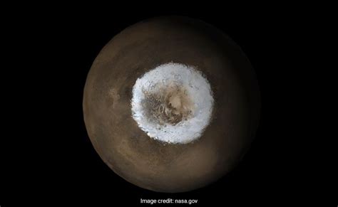 Mars South Polar Ice Cap