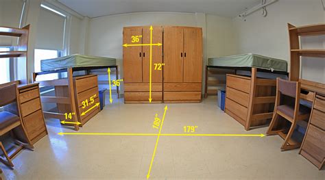 Room Dimensions · Connecticut College