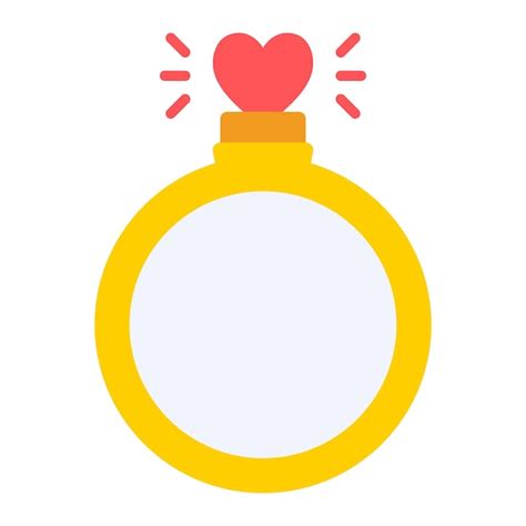 Ring Icon Premium Vector