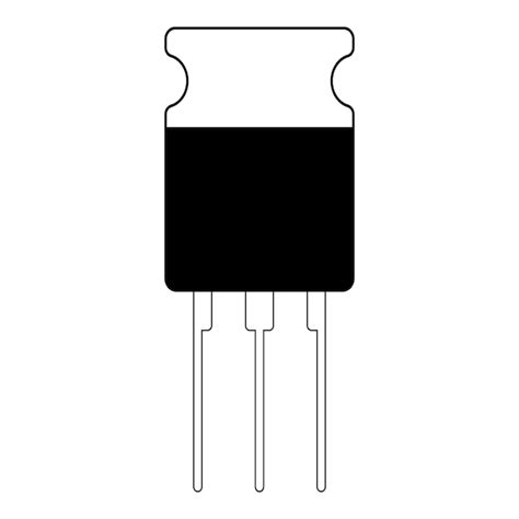 Premium Vector Transistor Is A Semiconductor Element Icon Vector Electronic Component Transistor