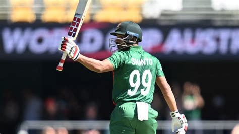 Najmul Hossain Shanto Hits Century As Bangladesh Beat Ireland In