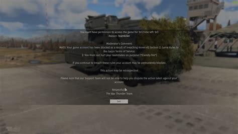 Team Killing Policy Follow Up Thread General Discussion War