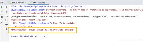 Python报错 Module ‘pylab‘ Has No Attribute ‘subplot‘module Pylab Has No Attribute Markers Csdn博客