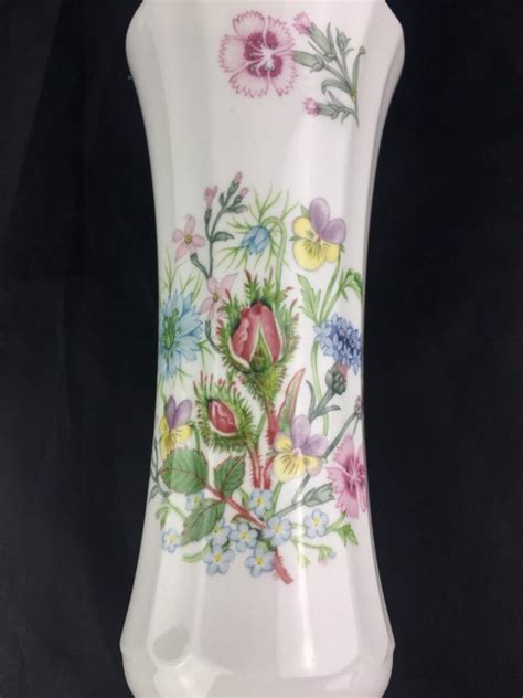Vintage Aynsley Vase Wild Tudor Vase British China Flower Etsy