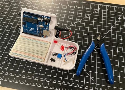 Breadboard Arduino Uno Holder By Ubiquities Download Free Stl Model