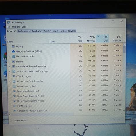 Kertehkomputer Selepas Upgrade Ke Ssd Cpu And Disk Usage