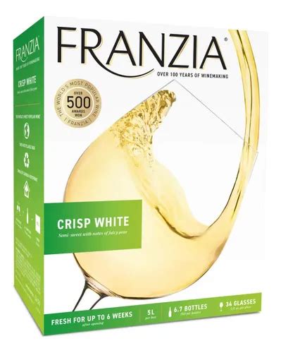 Vino Franzia 5 Litros Crisp White Meses Sin Interés