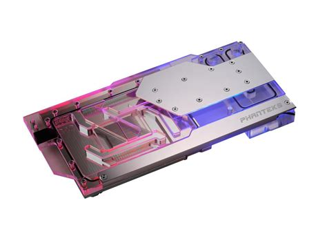 Phanteks Glacier G40 Asus Gpu Block For Asus Rog Strix Tuf Gaming Rtx 4090 Full Cover Nickel
