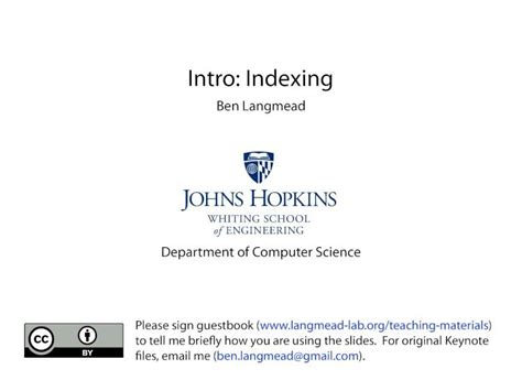 PDF 205 Intro Indexing Pub Department Of Computer Sciencelangmea