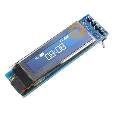 DM0030 0 91 Inch 128X32 OLED Display Module I2C IIC Serial Blue 3 3 5V