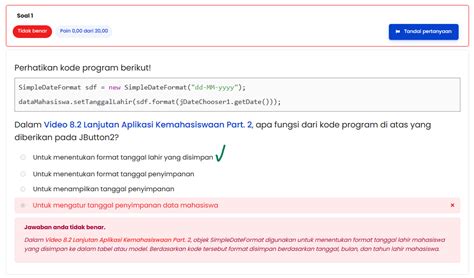 Lab Activity Studi Kasus Aplikasi Kemahasiswaan Bagian