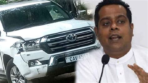 රාජ්‍ය අමාත්‍ය සනත් නිශාන්ත ගමන් ගත් රථය අනතුරකට ලක් වෙයි Today News Lk