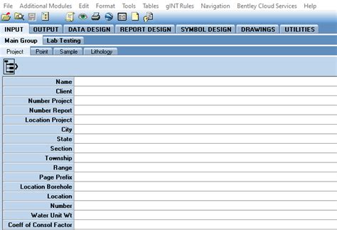 Inputting Boring Samples Into Plog Tablet And Gint Professional The
