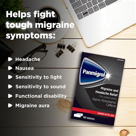 Panmigrol Migraine And Headache Relief Tablets 10s Tesco Groceries