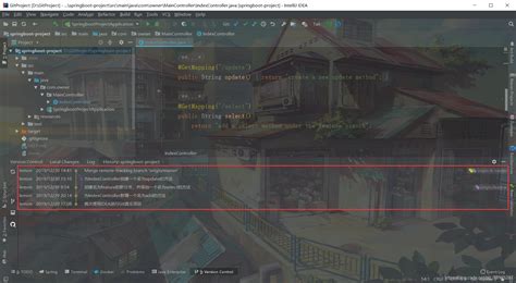 Git入门与使用 四 Idea集成git，并通过图形化界面进行git相关操作accept Left Accept Right Csdn博客