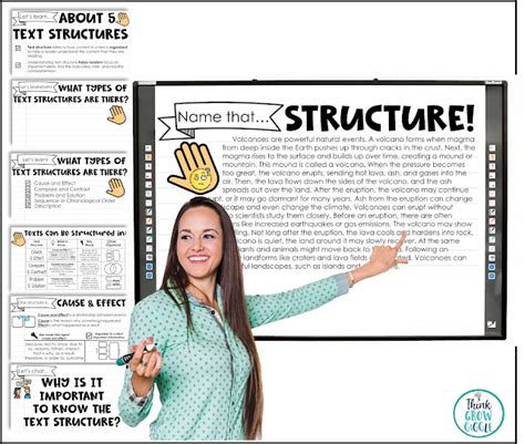 Teaching Text Structure Upper Elementary Think Grow Giggle