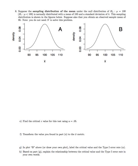 Solved Suppose The Sampling Distribution Of The Mean Chegg