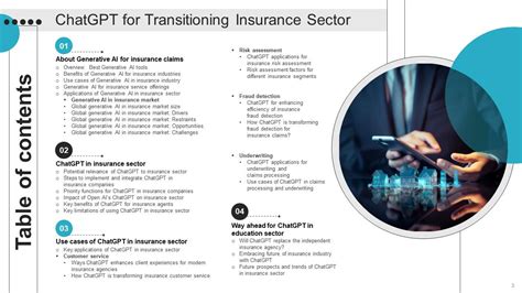 Chatgpt For Transitioning Insurance Sector Powerpoint Presentation