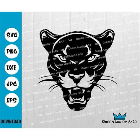 Panther Face Silhouette
