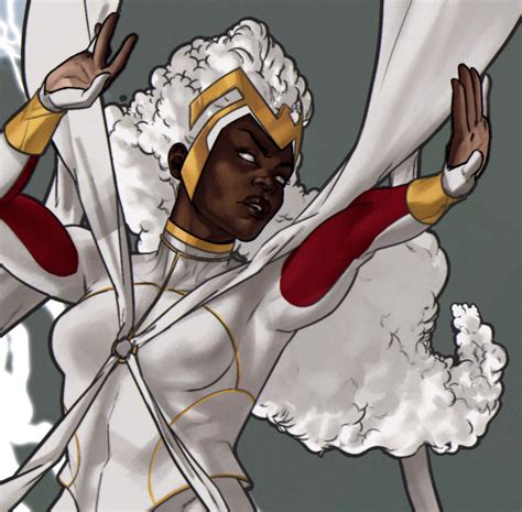 Dima Ivanov Illustration S T O R M Dark Phoenix And Phoenix Redesign