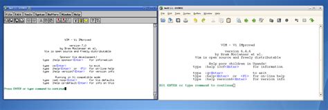 Linux Gvim 64 Has Better Gui And Options Than Gvim 7 Stack Overflow