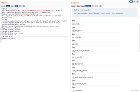 Burpsuit官方实验室之sql注入burpsuite Sql注入 Csdn博客