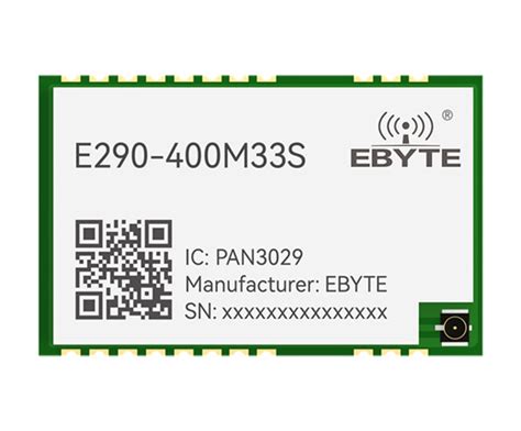 E290 400m33s3029 Chirpiot™扩频模块 全国产pan3029方案无线模块