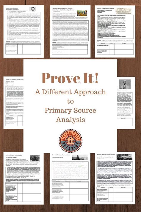 Declaration Of Independence Prove It Primary Source Analysis