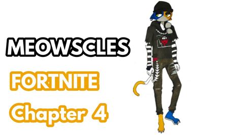 How To Draw Meowscles Skin From Fortnite Bone Cat Skin Fortnite