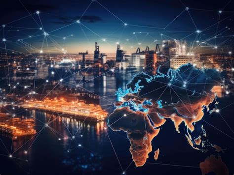 Premium Ai Image Ai In Logistics And Supply Chain Management Concept