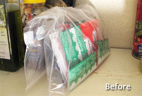 Organize This Condiment Packets