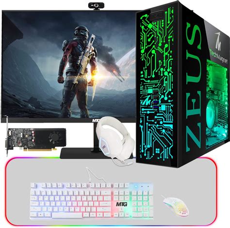 Amazon Com TechMagnet Gaming Desktop PC Intel Core I Th Gen Zeus Pro GT GB ARGB