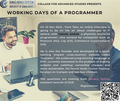 Working Days Of A Programmer