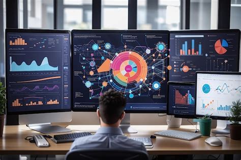 Premium Photo Business Analytics To Software Unleashing Data Visualization Automation On Your