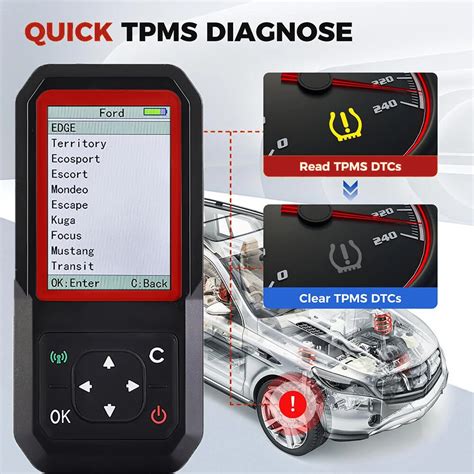 Universal TPMS Tool For All Cars Reliable Tire Pressure
