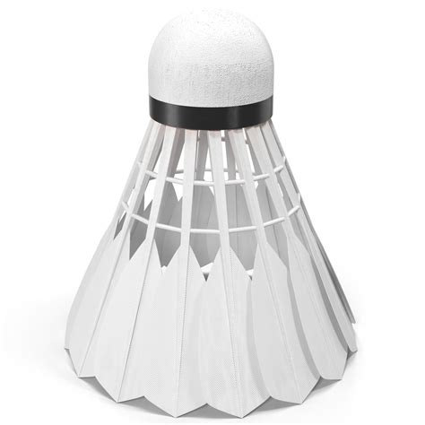 Shuttlecock 3d Model 19 3ds Obj Max Ma C4d Free3d