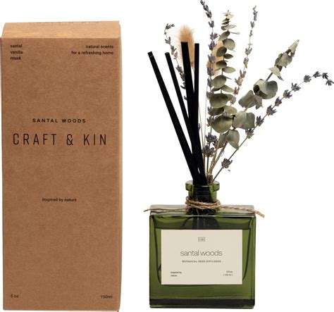 Brooklyn Candle Studio Reed Diffuser Set Santorini Red