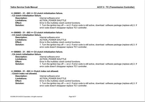 Valtra Automation Configuration Ac373 Service Code Manual Auto Repair Manual Forum Heavy