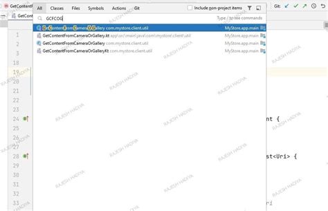 How To Use Advanced Camelcase Search In Android Studio Rajesh Hadiya