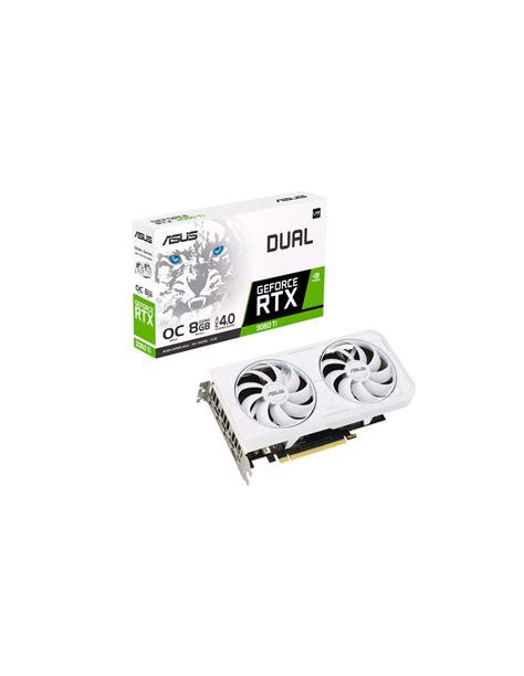 Asus Dual Rtx Ti White Oc Gb Tarjeta Gr Fica