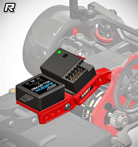 Red RC MST RMX M Alu Rear Upper Deck Connecter