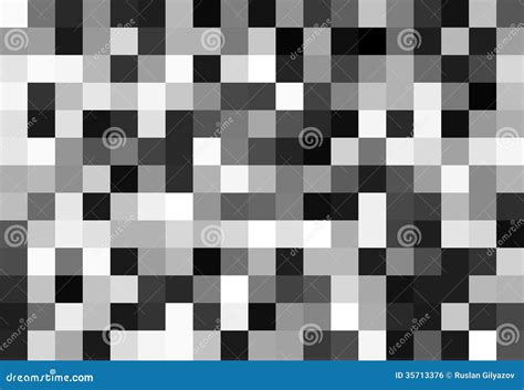 黑白马赛克 向量例证 插画 包括有 装饰品 纹理 没人 马赛克 设计 瓦片 建筑 正方形 35713376