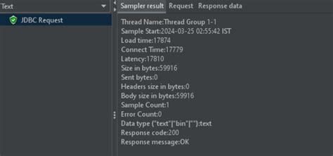 Database Performance Testing Using Jmeter Tool