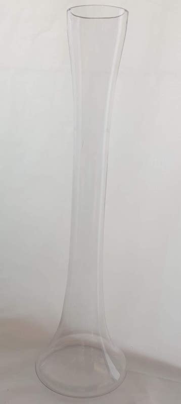 Tall Clear Single Lily Stem Glass Vase Buy Online Or Call 01202 873271