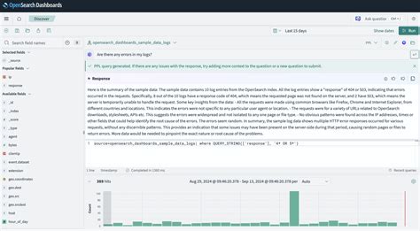 data summary opensearch documentation